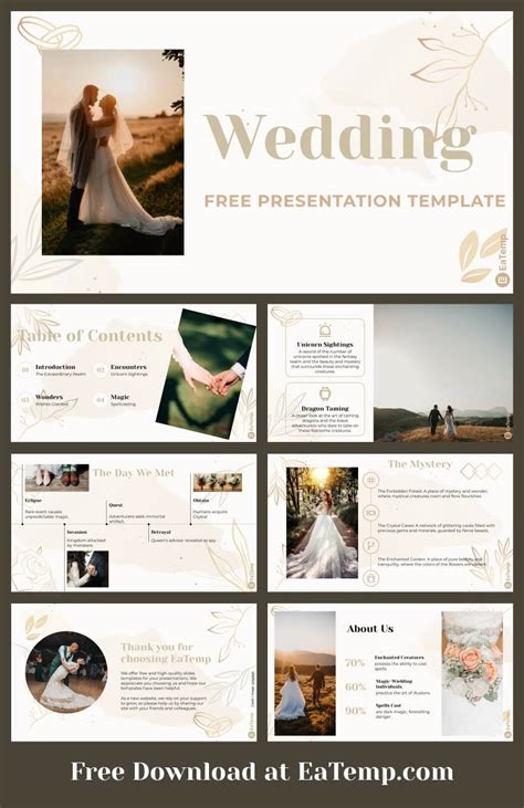Wedding Presentation Sample