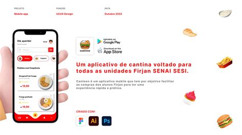 Canteen UI UX Design Behance
