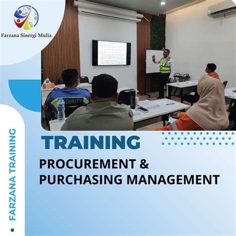 TRAINING PROCUREMENT & PURCHASING MANAGEMENT Farzana Training Uncategorized