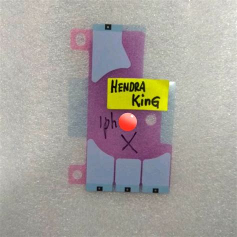 Jual Lem Adhesive Battery IPh Stiker Perekat Baterai IPh X Shopee Indonesia