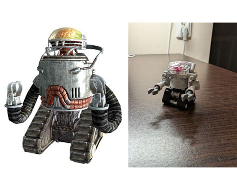 Lego Moc Fallout Robobrain Moc By Czerstwychleb Rebrickable Build With Lego