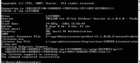 Sql I Keep Getting TNS No Listener Error And Can T Connect In