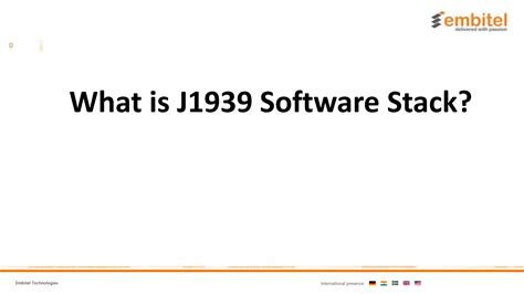 What Is J1939 Software Stack Pptx Operating Systems Computer Software And Applications