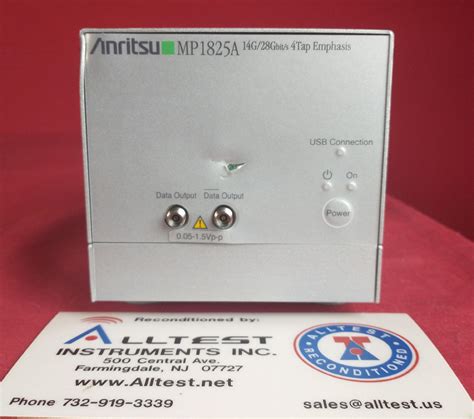 Mp1825a Anritsu Alltest Instruments