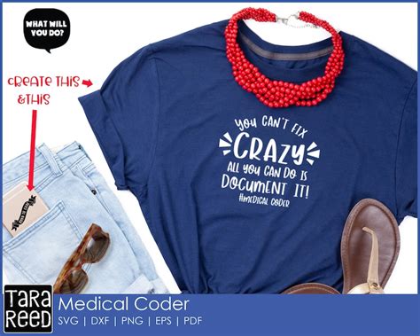 Medical Coder Quotes Svg And Cut Files For Crafters Etsy
