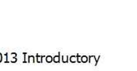 Go With Microsoft Excel 2013 Introductory Imgur