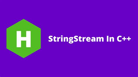 Stringstream