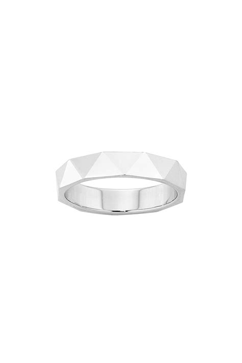 Velocity Ring Silver Karen Walker