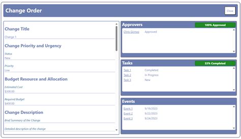 SharePoint Change Management Web Part FastSharePoint