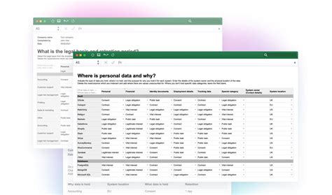 Data Mapping Template Free