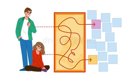 Optimization Search Algorithm Vector Stock Vector Illustration Of