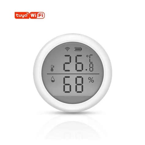 Tuya Smart Wifi Temperature Humidity Sensor With Lcd Screen Monitor Enjoy A Smart Life In A