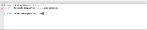 Not Able To Type Anything In Intellij Idea Terminal Latest Version On