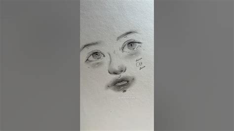 사각사각 연필 드로잉asmr 인물 드로잉 Drawing Asmr With Real Pencil Sounds