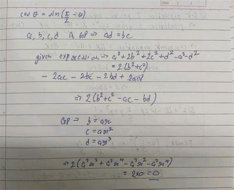 Begin Array L Text 7 The Number A B C Text And D Text Are In Gp Then