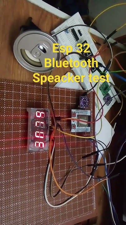 Esp32 Bluetooth Speaker Youtube