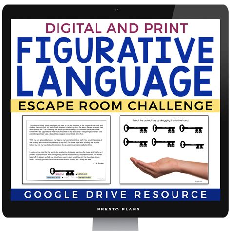 Digital Figurative Language Escape Challenge