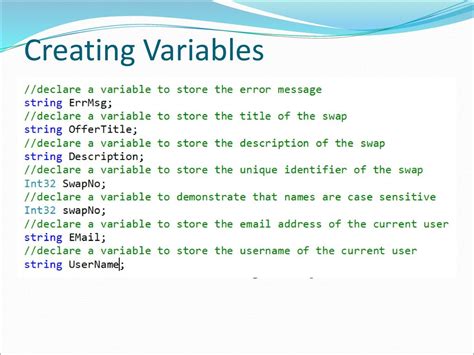 variables data types and assignment ppt download