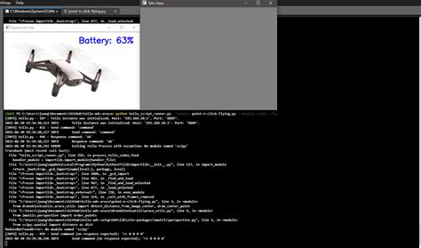 Problem With Lesson 2 Advanced Tello Programming With Python 3 Opencv