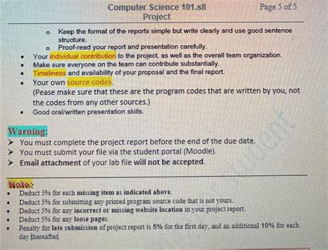 solved project objectives you course project is your