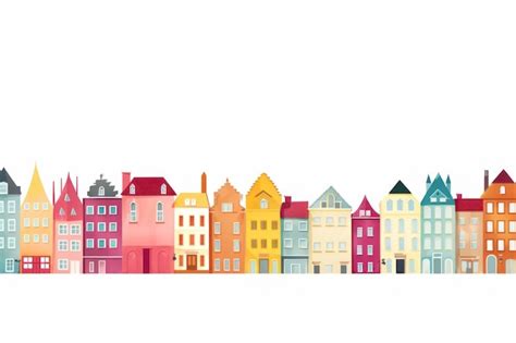 Buildings Border Building Architecture Outdoors Premium Ai Generated Image