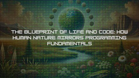 The Blueprint Of Life And Code How Human Nature Mirrors Programming