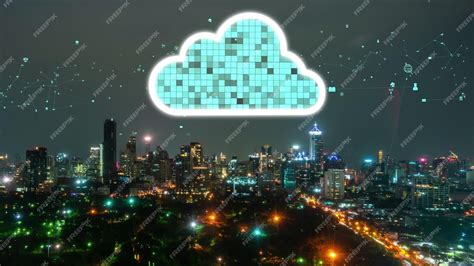 Premium Photo Cloud Computing Technology And Online Data Storage For Alteration Data Sharing