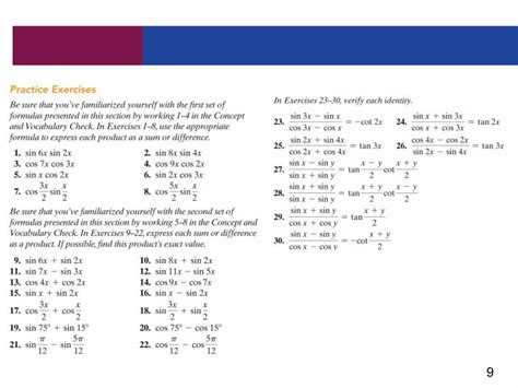 pc lesson 10 product to sum and vv pptx
