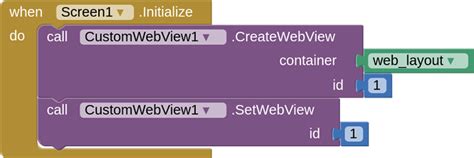 using custom webviewer with personal image classifier mit app