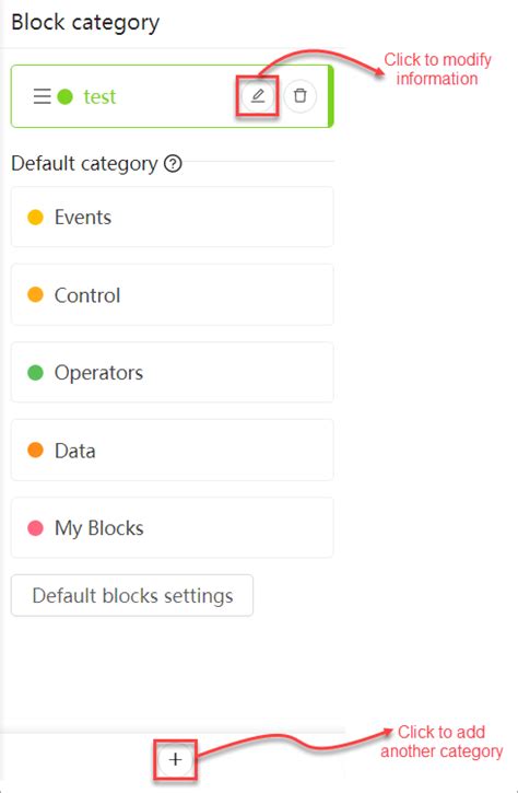 Configuration — Configure Blocks Makeblock Help Center