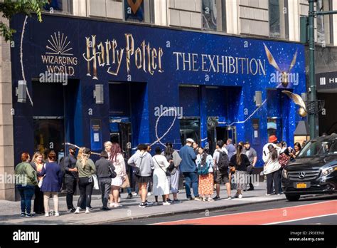 The Harry Potter Exhibition Opened To The Public In May 2023 On W 34th