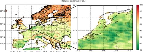 The Relative Error Of The Annual Iasi A Retrieved Nh 3 Total Column