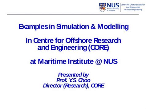 Pdf Examples In Simulation And Modelling In Centre For Offshore · §multiphase Flow Analysis