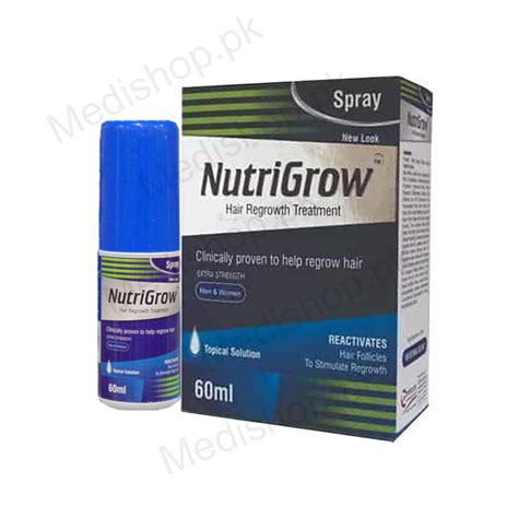 Nutrigrow Hair Spray 60ml Medishoppk