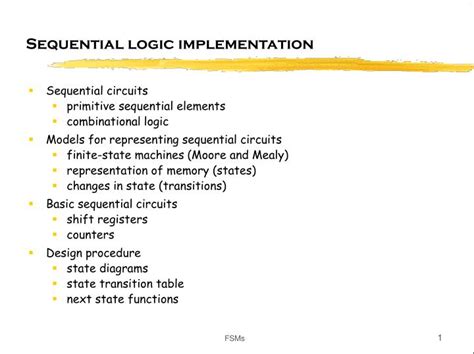 Ppt Sequential Logic Implementation Powerpoint Presentation Free