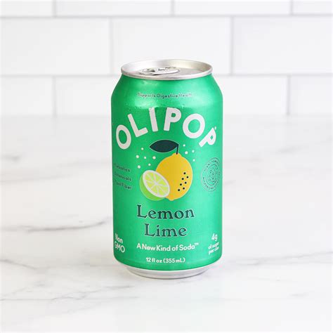 Olipop Lemon Lime Prebiotic Soda Farm Fresh To You