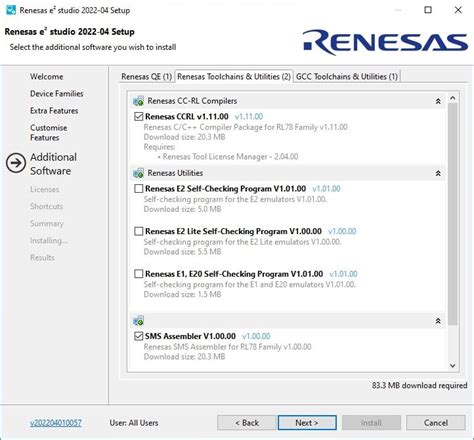 renesas rl78 2 software installation circuitbread