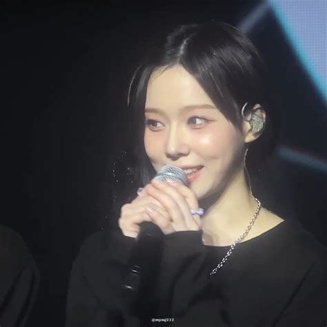 230226 에스파 콘서트 윈터 소감 윈터 백설 Mymj111