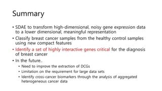 Deep Learning Based Multi Omics Integration A Survey PPTX