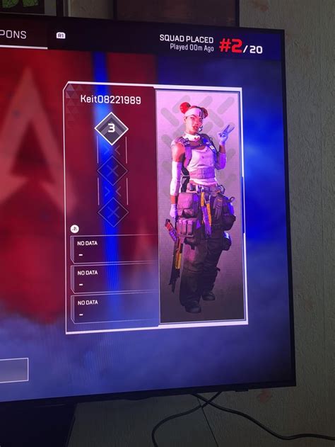 hello guys quick noob question about profile with no data r apexlegends