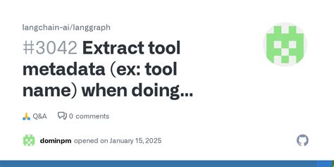 Extract Tool Metadata Ex Tool Name When Doing Graphstreaminput Streammodemessages