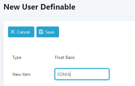 How To Create User Definable Field CS Lucas