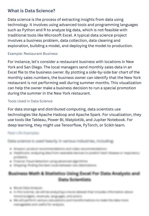 SOLUTION What Is Data Science Studypool