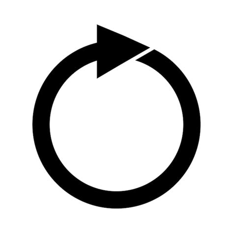 Premium Vector Rotate Arrow Icon Design Vector Template