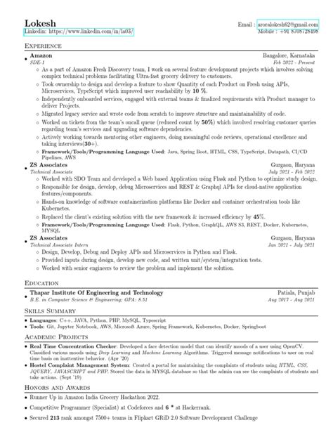 resume sde lokesh pdf my sql amazon web services