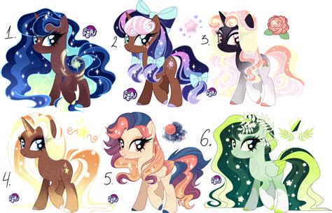 Mlp Adopt [1 6 Open] By Galleryadoptsshop On Deviantart