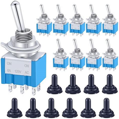 Ftc Metal Spst Toggle Switch Three Position Center Off 220v At Rs 120 Piece In Delhi