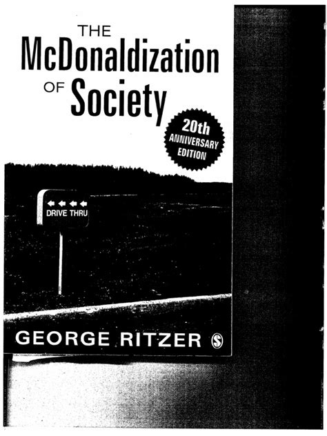 Mcdonaldization Pdf