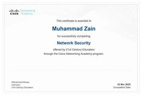 Networkadministration Networksecurity Cloudsecurity Cisco Fortigate… Engr Muhammad Zain