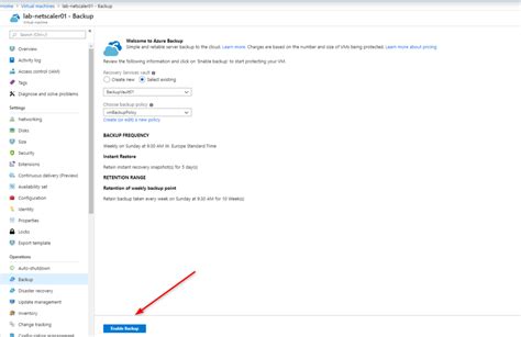 Configure Microsoft Azure Backup For Vms Thomas Preischl